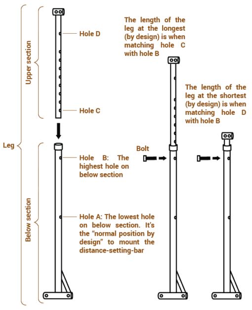 User manual for KT folding pull up bar